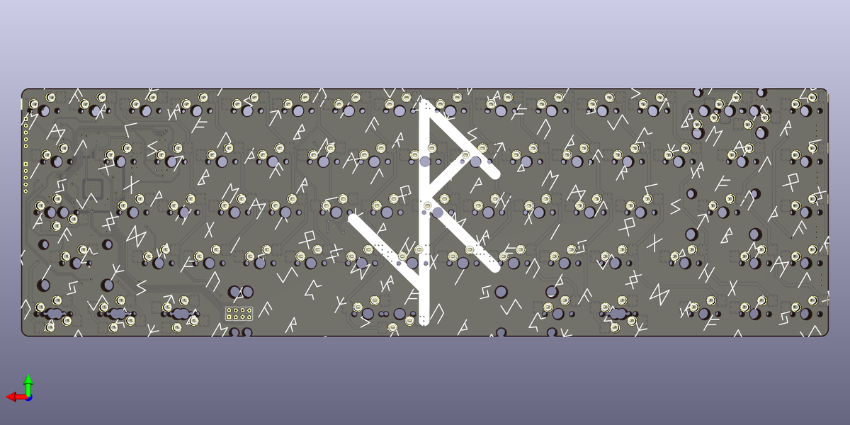 [Preorder] IRON165 v3 Runic Edition PCB – Smith and Rune